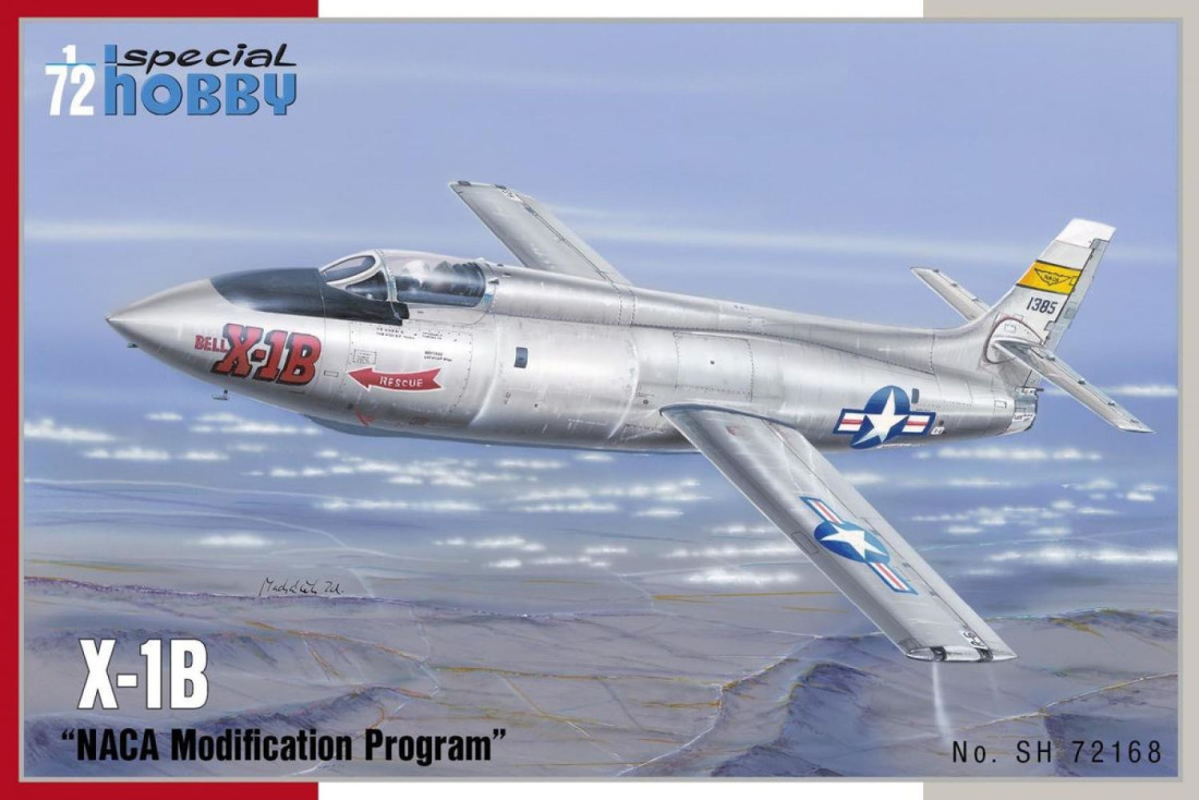 Special Hobby 1:72 X-1B ″NACA Modification Program″ 100-SH72168