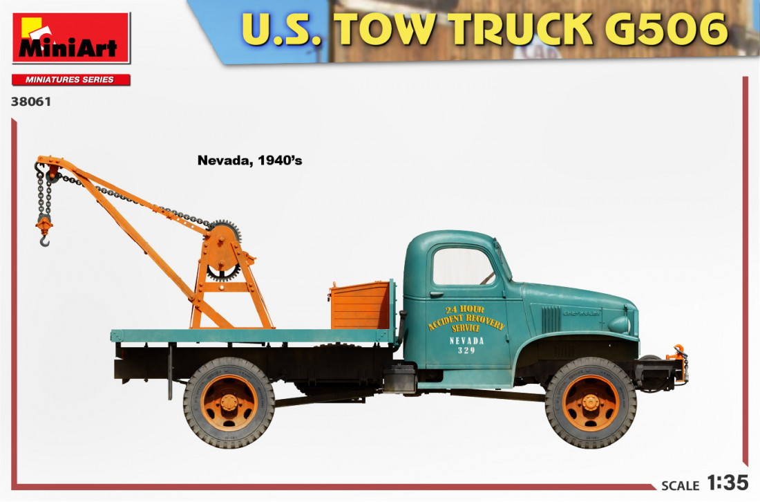 MiniArt 1:35 US Tow Truck G506 38061