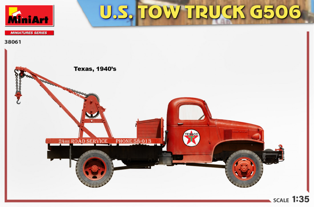 MiniArt 1:35 US Tow Truck G506 38061