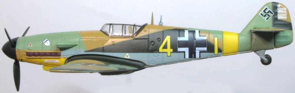 Oxford 1:72 Messerschmitt Bf 109 F-4/Trop-104, Eberhard von Boremski AC114